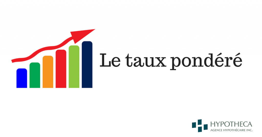 Le taux pondéré – Hypothèque Simplifiée